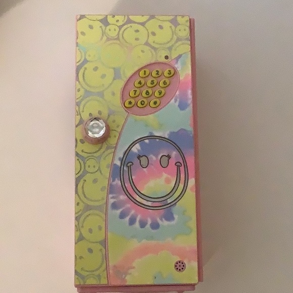 Justice | Toys | Justice Smiley Face Combination Tie Dye Locker ...